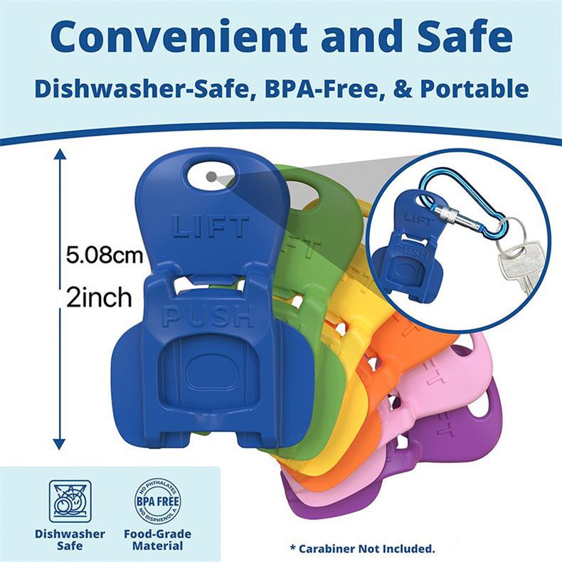 6PCS/12PCS Easy Tab Opener & Drink Protector, Complete Cover Easy Tab ...