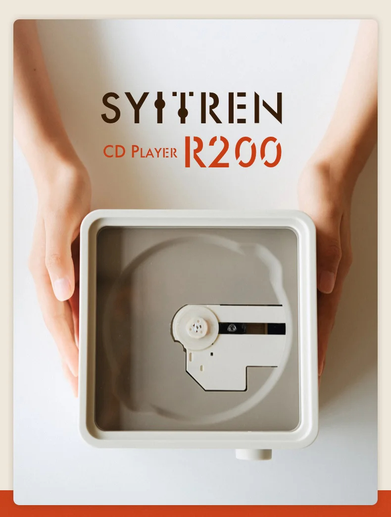 Syitren All-in-One CD Player Two-way Bluetooth Stereo HIFI Fever Retro ...