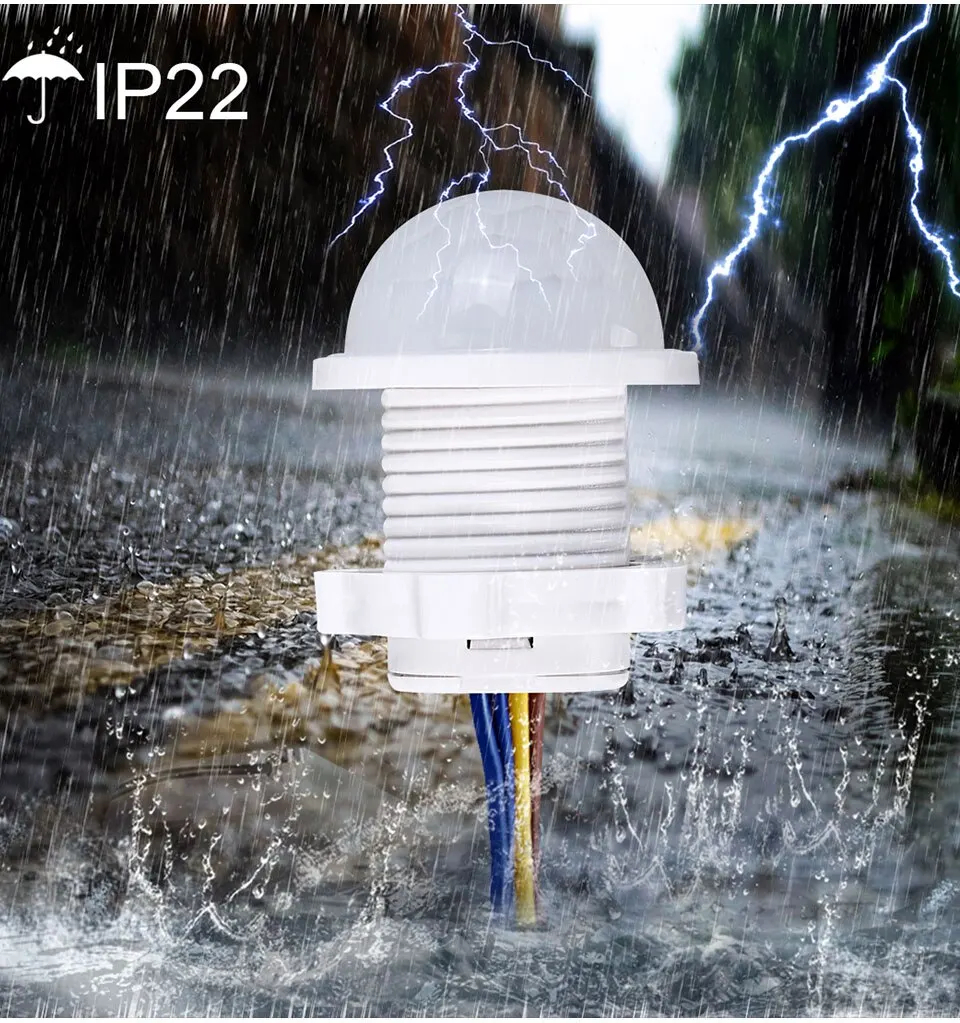 1PCS Smart PIR Sensor Detector Switch 110V 220V Human Body Infrared ...