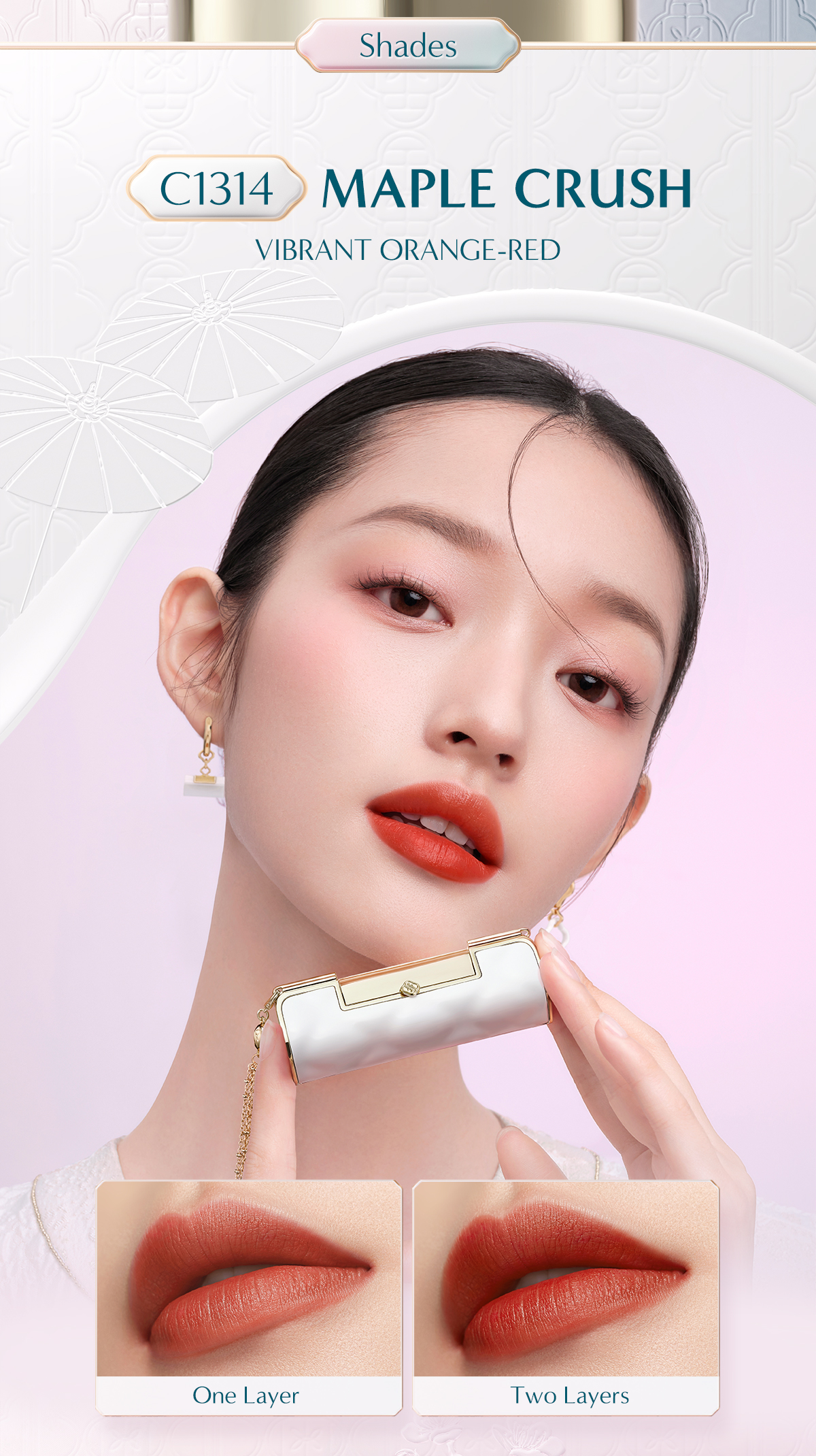 【Jomama Livestream】花西子同心锁口红2.0 Florasis Blooming Rouge Soft Matte Love ...