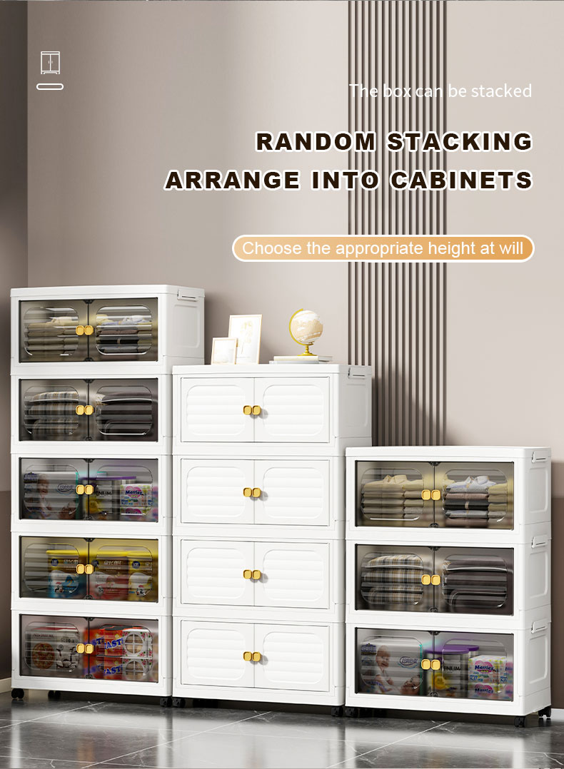 【Free gift】L/50/60 (2-7 Layers) almari baju plastik kukuh Panel ...