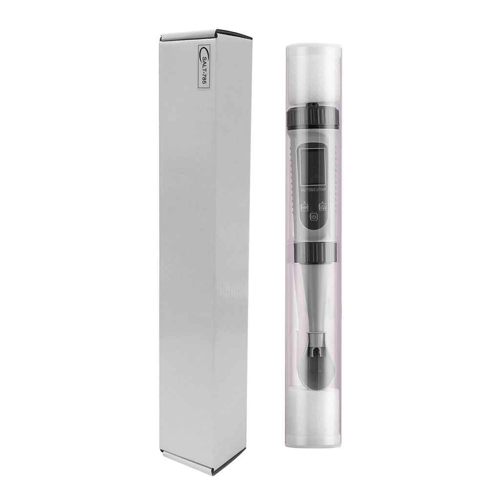 YAGO Salinity Meter Food SALT/TDS/EC/S.G/Temp Meter Digital Salinometer ...