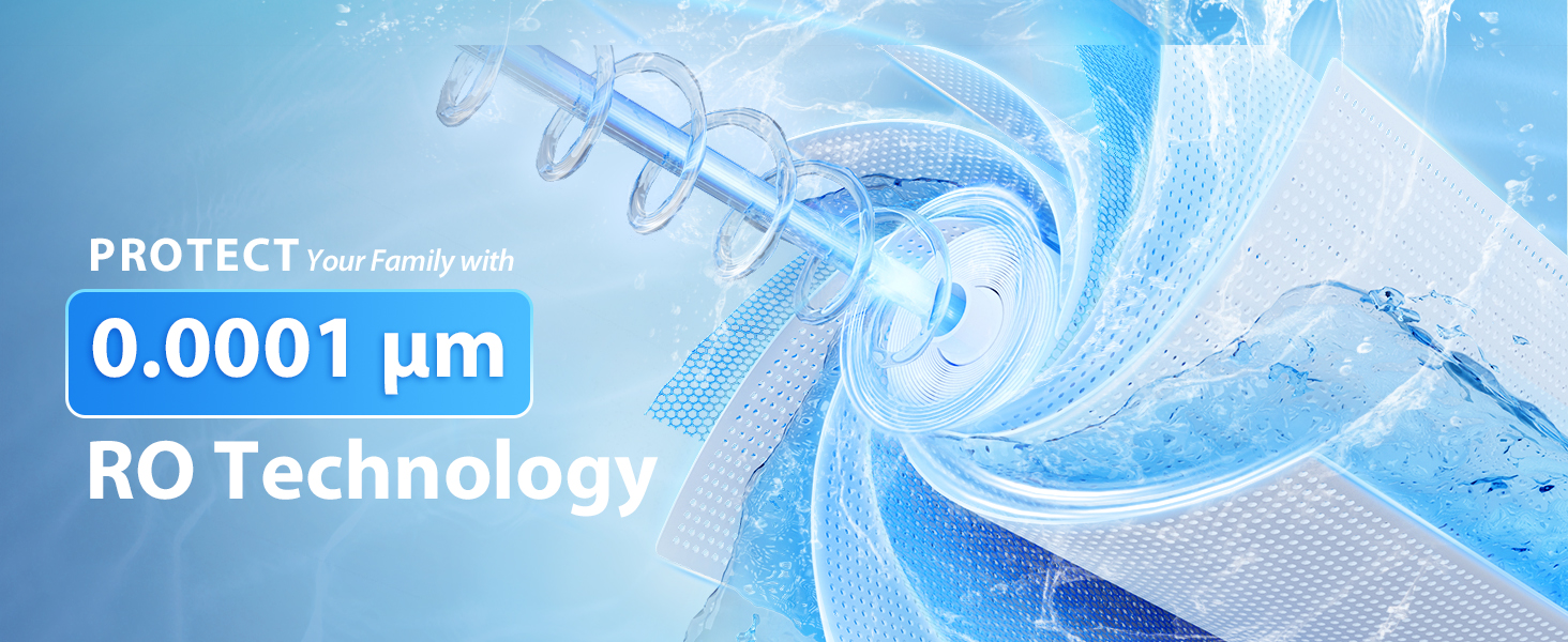 iSpring RCC7AK NSF Certified RO Drinking Water Filtration System 75 GPD ...