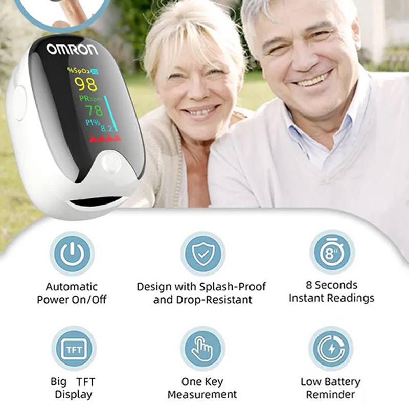 Pulse Oximeter FDA Fingertip Pulse Rate SpO2 Blood Oxygen Saturation ...