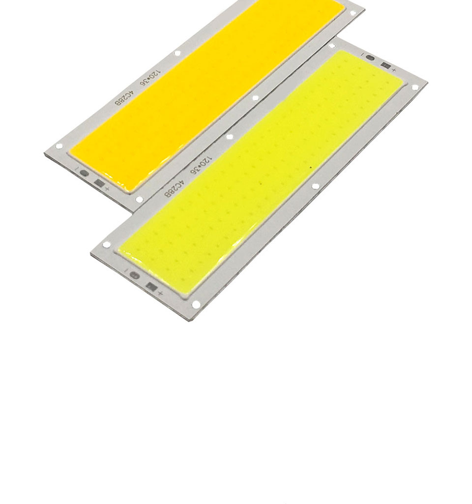 12V 10W COB LED Light Board Panel Strip DIY Car Lamps Spare Parts ...
