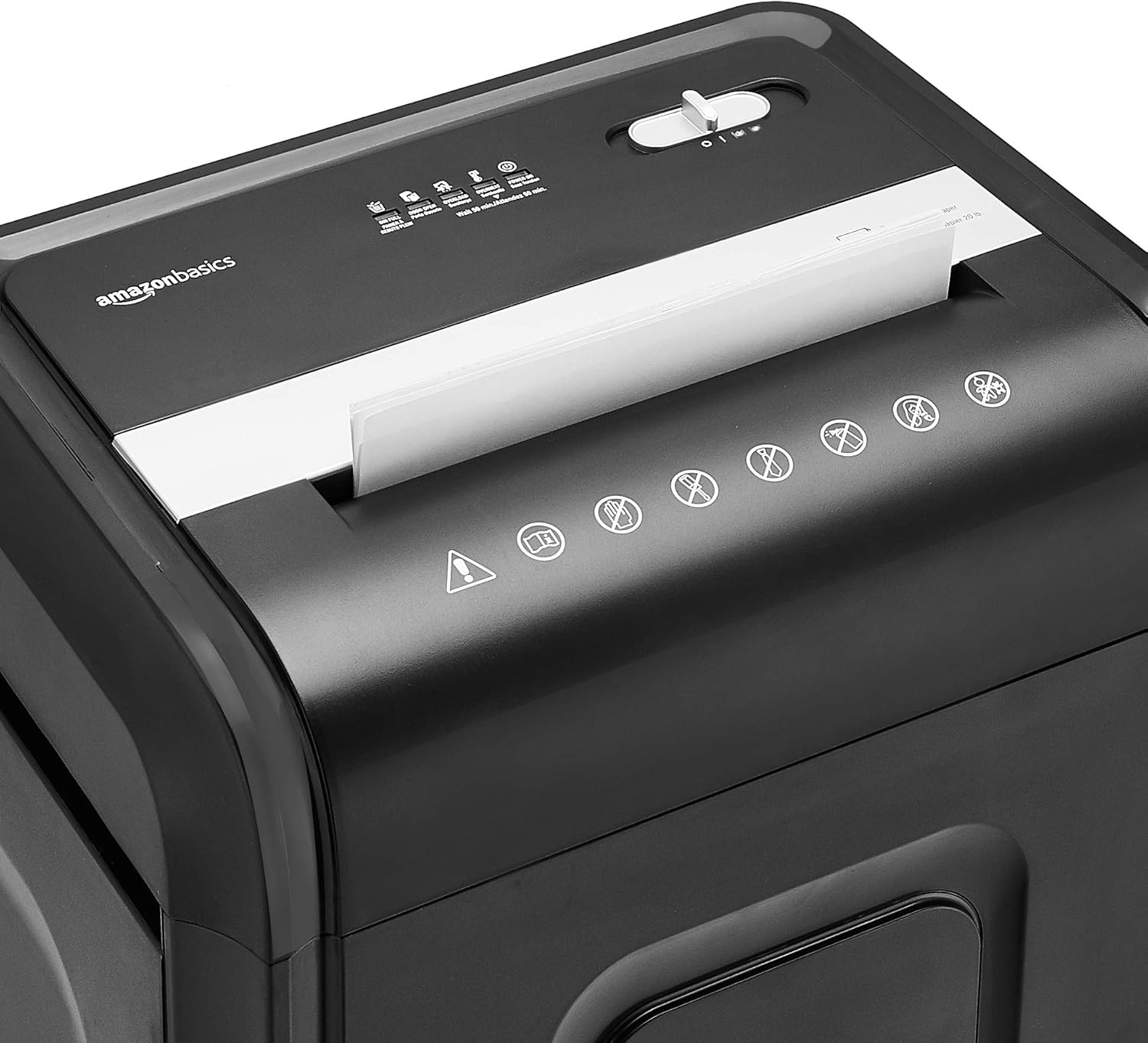 24 Sheet Cross Cut Paper CD and Credit Card Home Office paper shredder ...