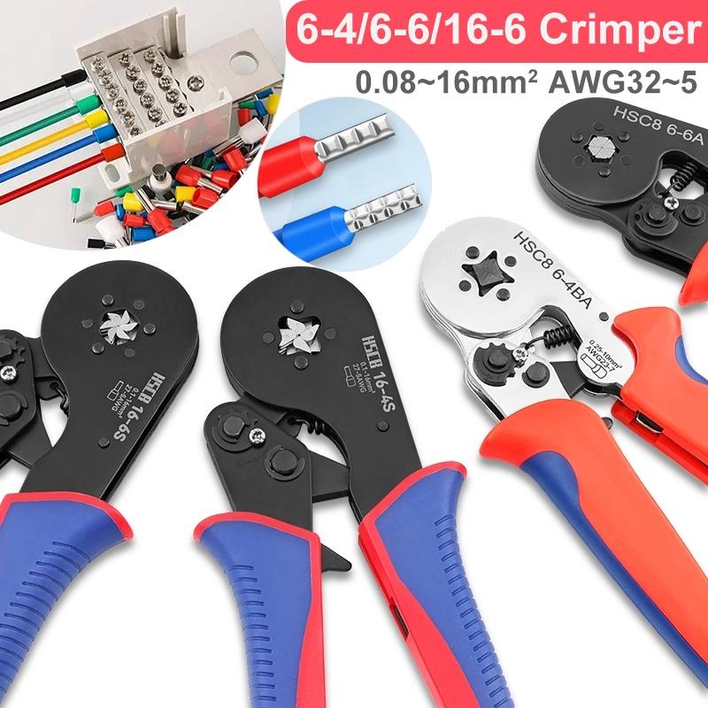 Heavy Duty Wire Crimper Tool, Precision Ferrules Crimping Pliers for ...
