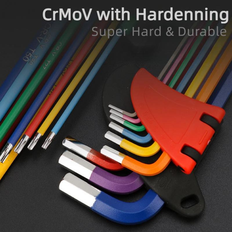 9PCS Multi-color Hex Torx Screwdriver Key Set,Rainbow Allen Wrench Set ...