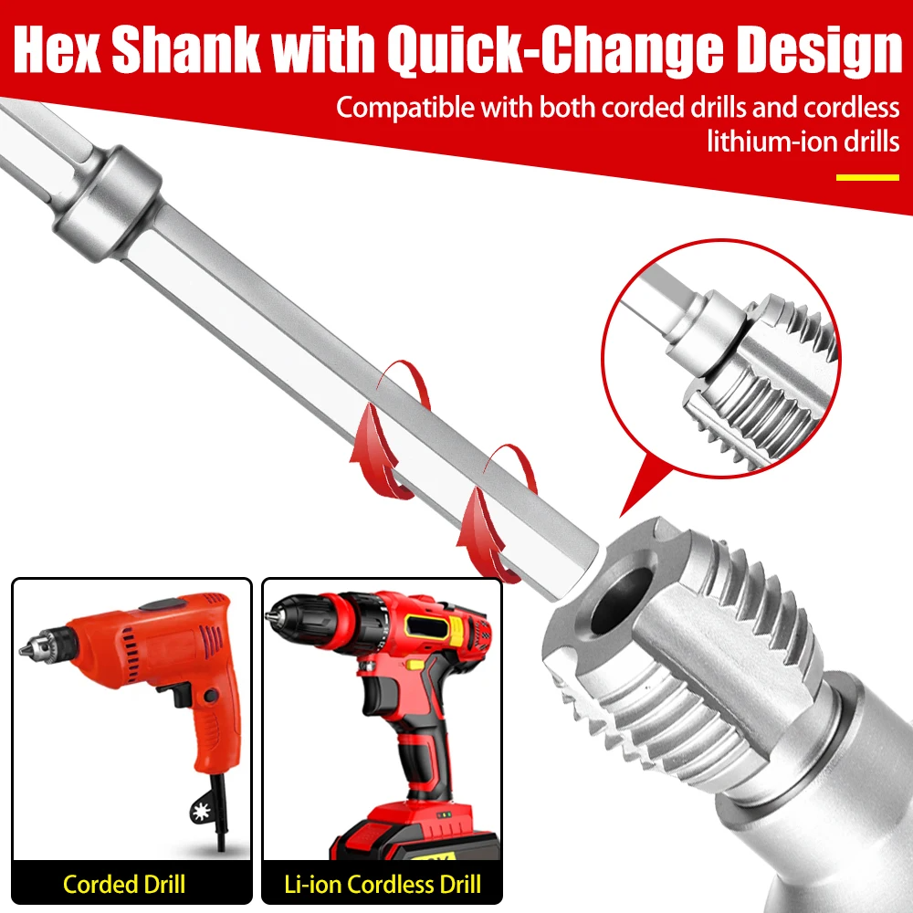 DN15/20/25 Pipe Threading Tool Hex Shank Die Internal External Threads ...