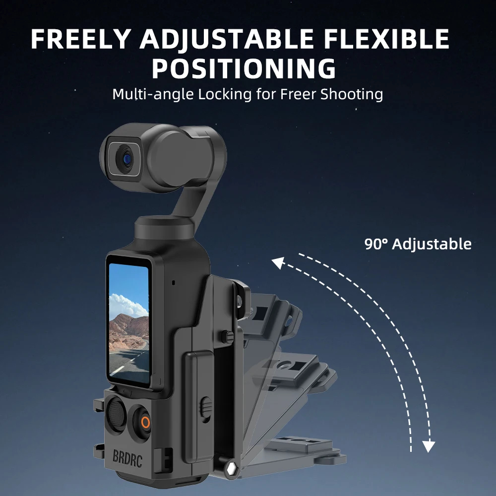 BRDRC Magnetic Mount for DJI Osmo Pocket 3,Quick Release Adapter Frame ...