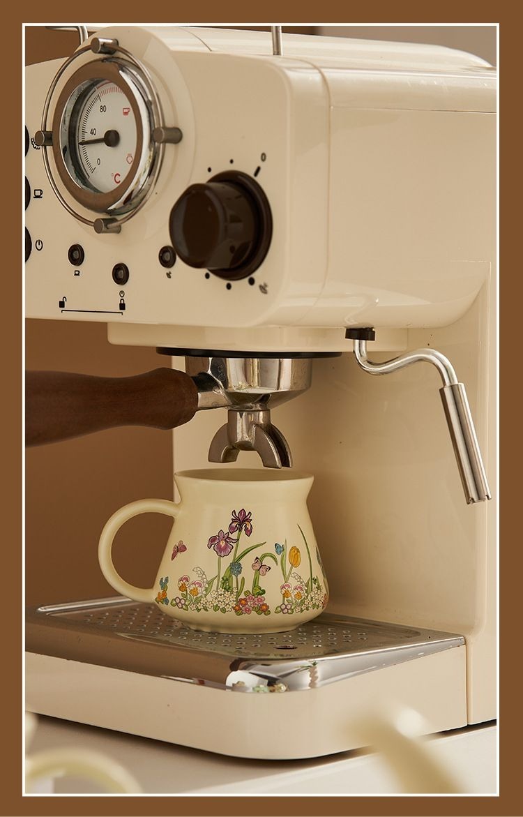 Rustic Farmhouse Ceramic Tea & Coffee Set - Kettle, Cups & Saucers ...