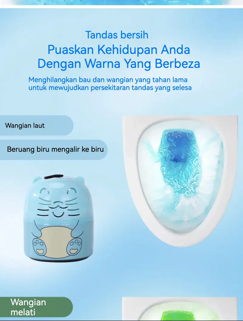 oilet cleaner Toilet Flush Automatic Cleaner 3000 times 99 ...