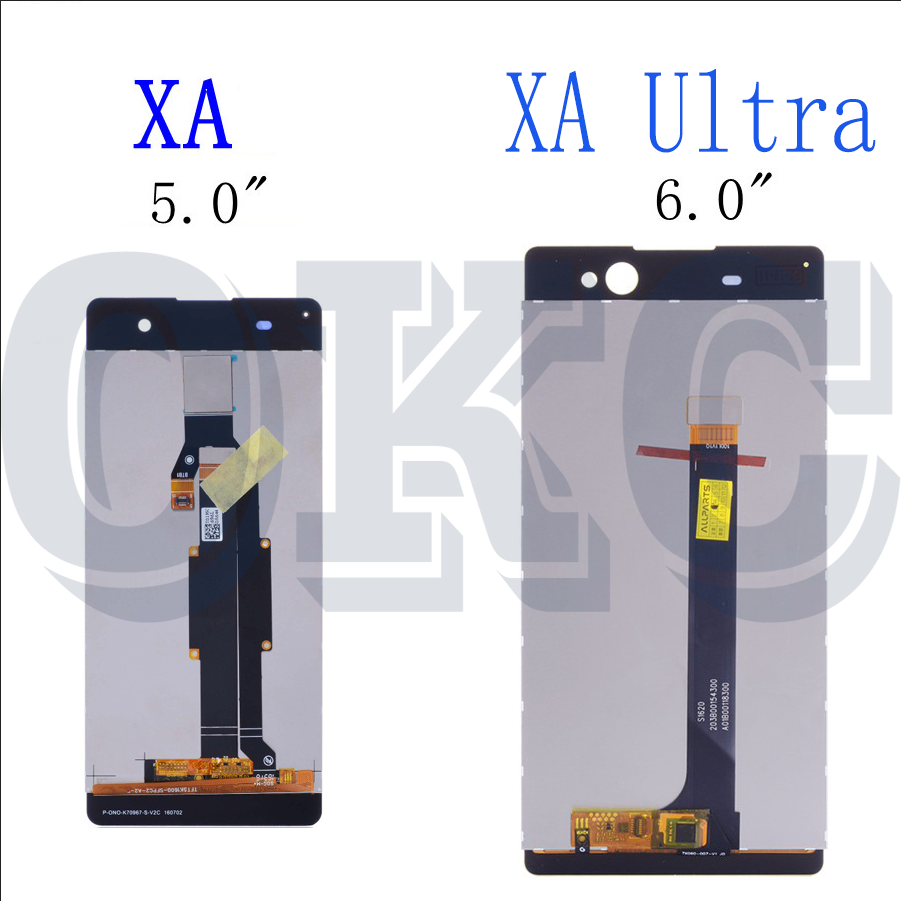 Original LCD For Sony XA Ultra LCD with Frame Display Touch Screen ...