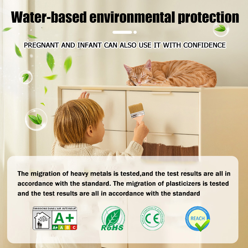 【malaysia stock】water based waterproof paint wood varnish paint uv ...