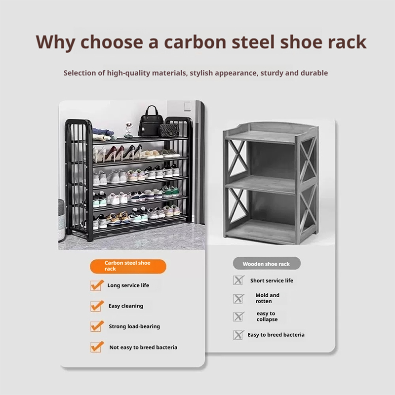 Metal Shoe Rack Shoe Cabinet Rack Rak Besi Indoor Outdoor Rack Rak ...