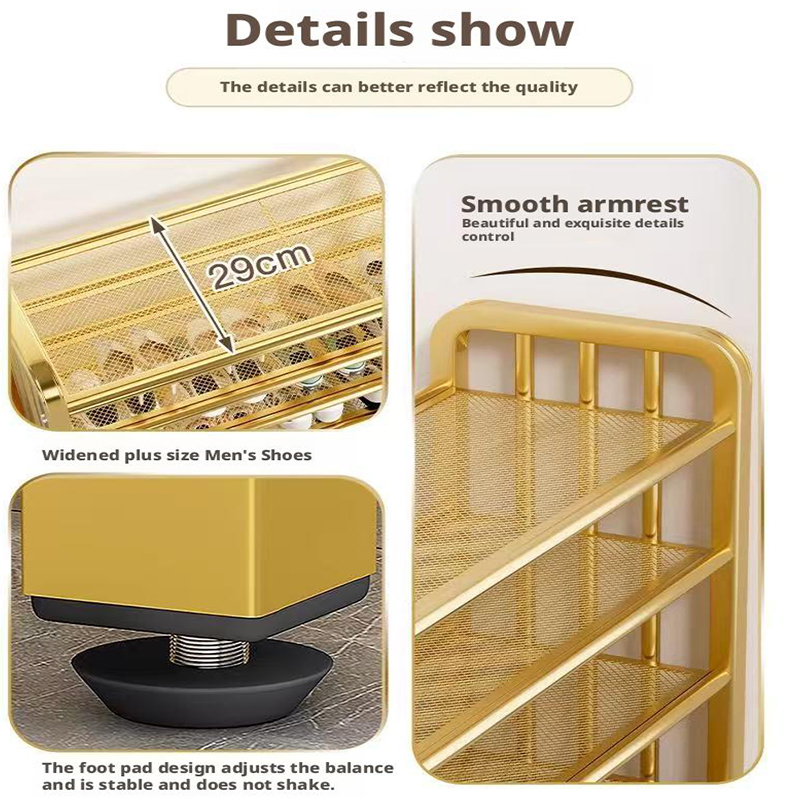 Metal Shoe Rack Shoe Cabinet Rack Rak Besi Indoor Outdoor Rack Rak ...
