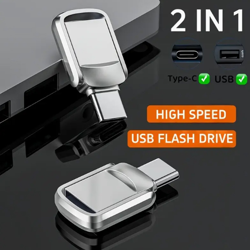 USB 3.1 C TYPE High-Speed Flash Memory Driver 2TB, 1TB, 512GB, 256GB ...