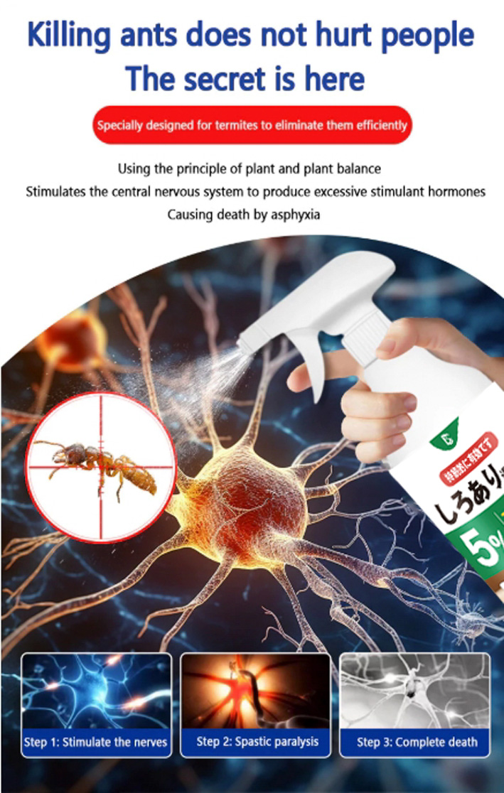 🐜Ant-free within 1000 meters🐜Termite killer Anai killer spray termite ...