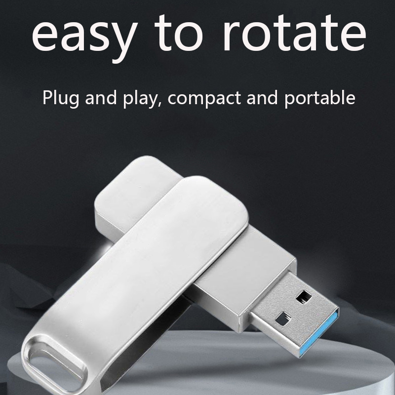 Kingston Metal 360°Rotating Flash Memory Driver 2TB 1TB 256GB 512GB ...