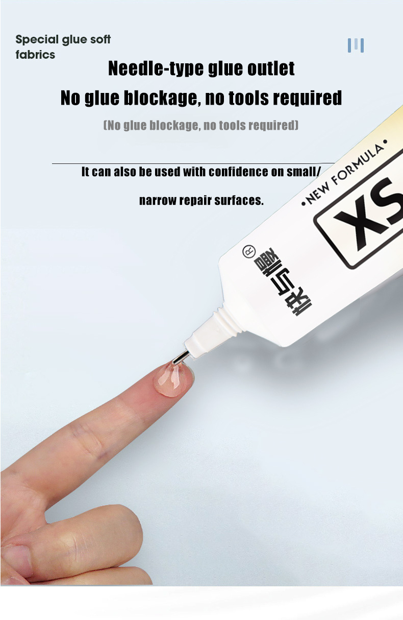 1000 times stronger adhesion Fabric Glue For Clothes 60ml Waterproof ...