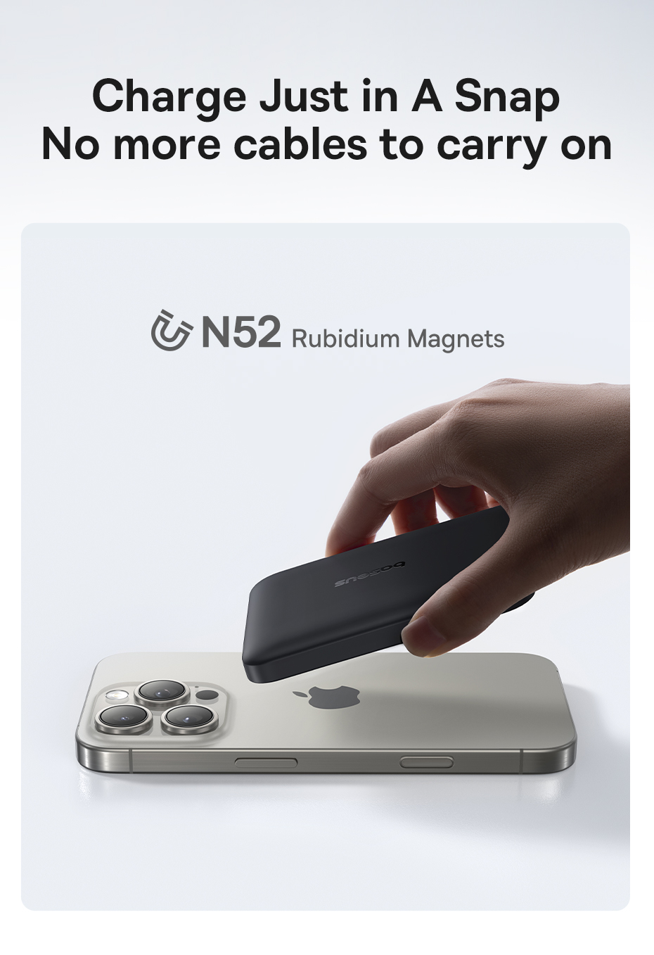 【CCC Certified】Baseus EnerFill FM11 Ultra-Mini Magnetic Power Bank ...