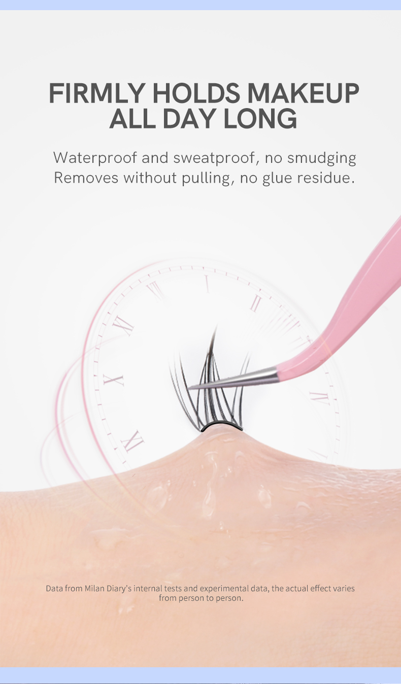 Mlen Diary C Curler Glue Free False Eyelashes Natural DIY Self-Adhesive ...