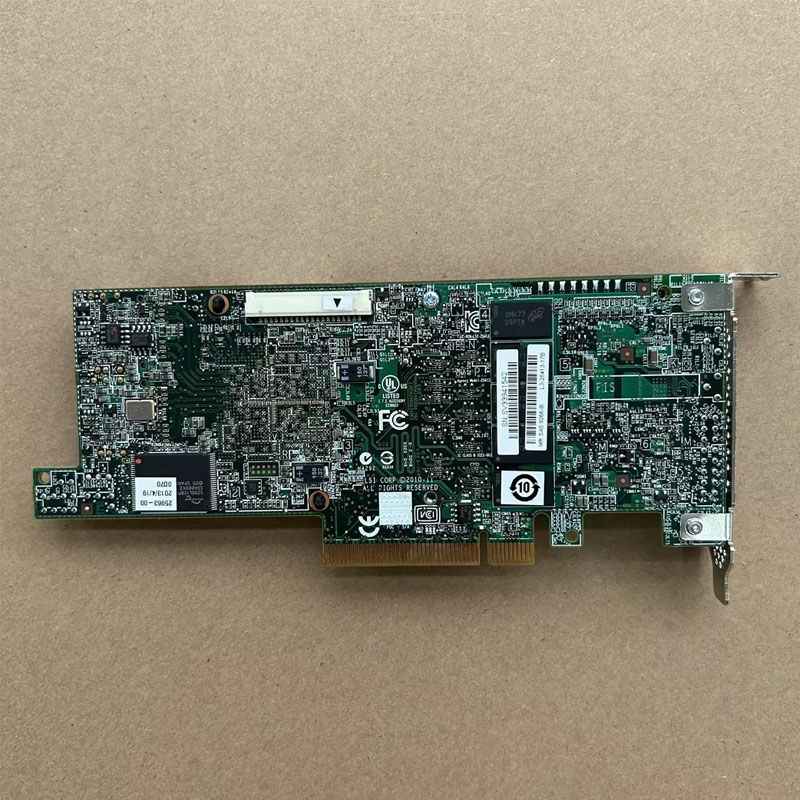 Original LSI MegaRAID SAS 9271-8i 9266-8i 6GB 2208 1GB cache array card ...