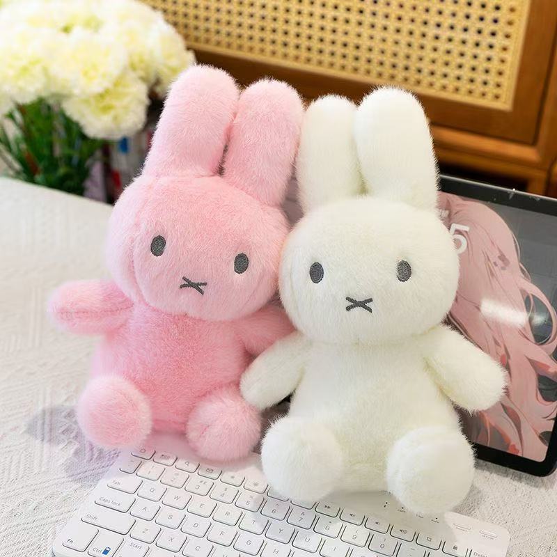 Japanese Miffy Rabbit Doll Plush Cute Bunny Miffy Stuffed Pillow Soft ...
