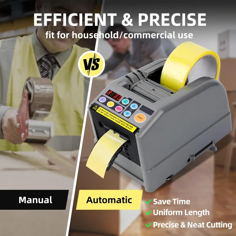 【COD】ZCUT-9 Automatic Tape Cutting Machine Paper Cutter Tape Dispenser ...