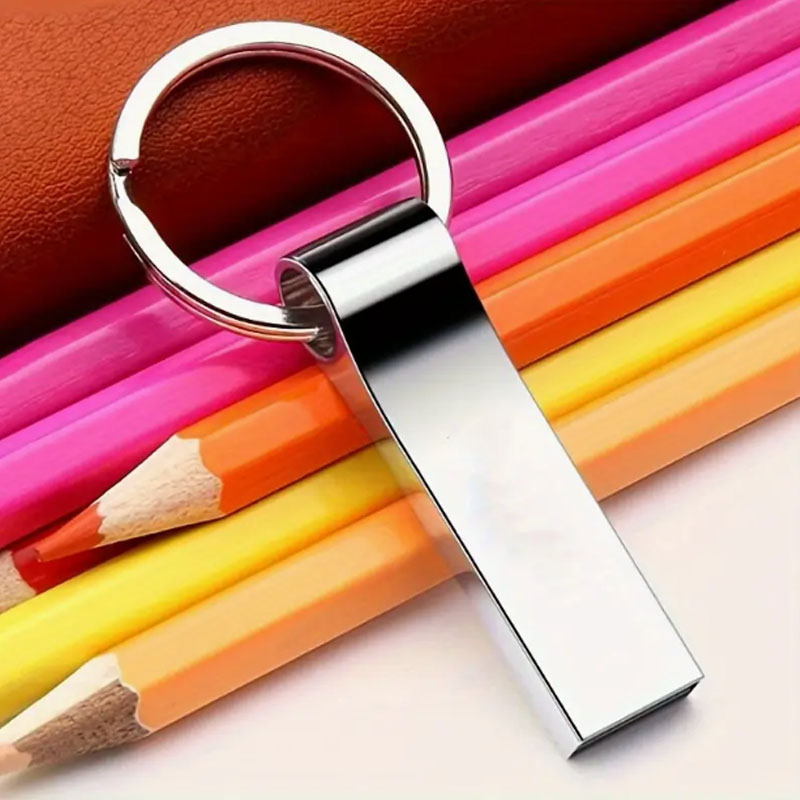 Silver Metal Flash Memory Driver, Support Customized Personal Logo ...