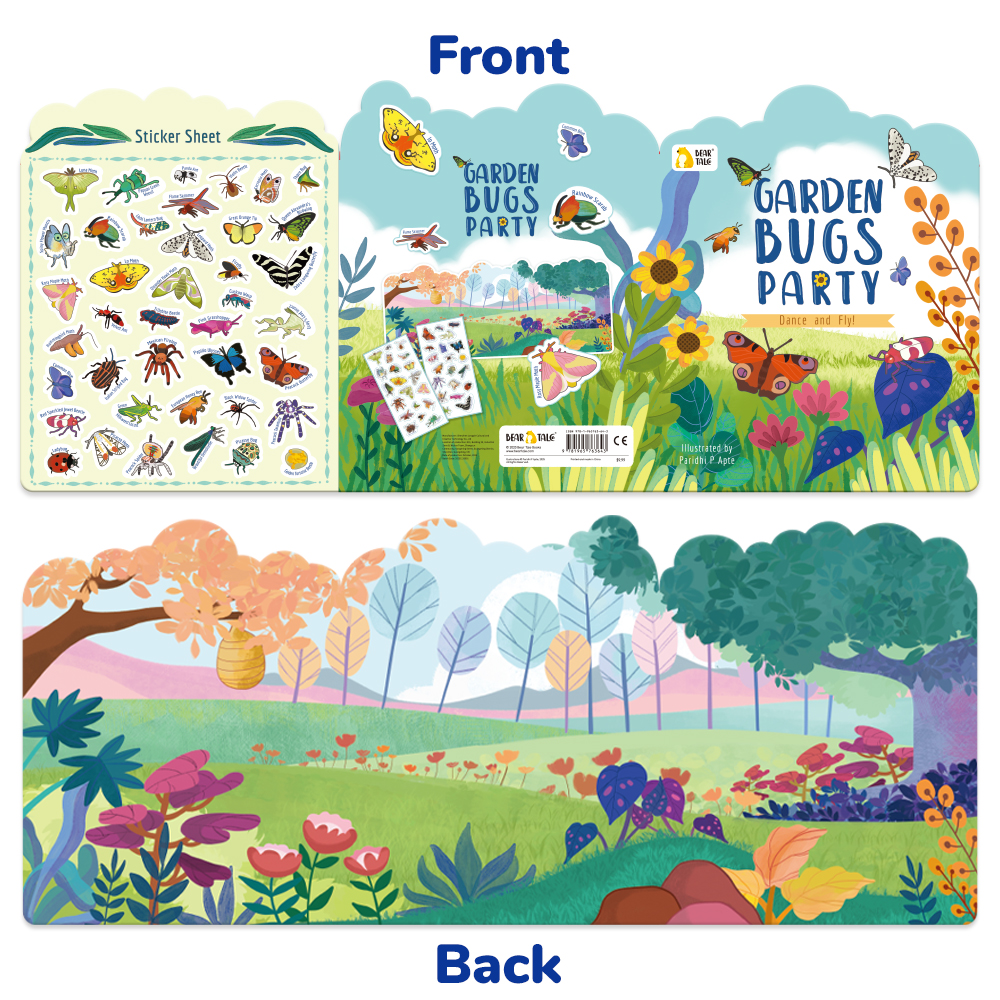 Bear Tale Thematic Sticker Book Collection for Kids Fun Sticker Play ...