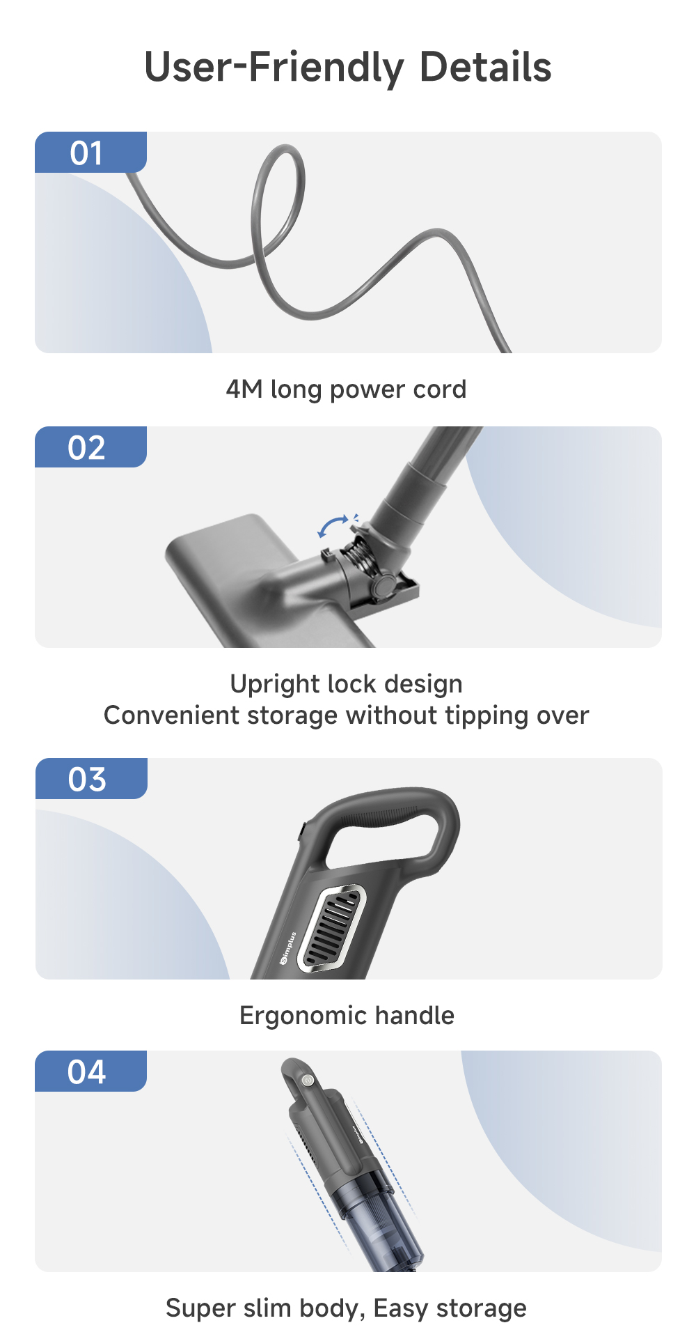 Simplus Vacuum Cleaner | 18,000Pa Suction Power | 11 in 1 ...