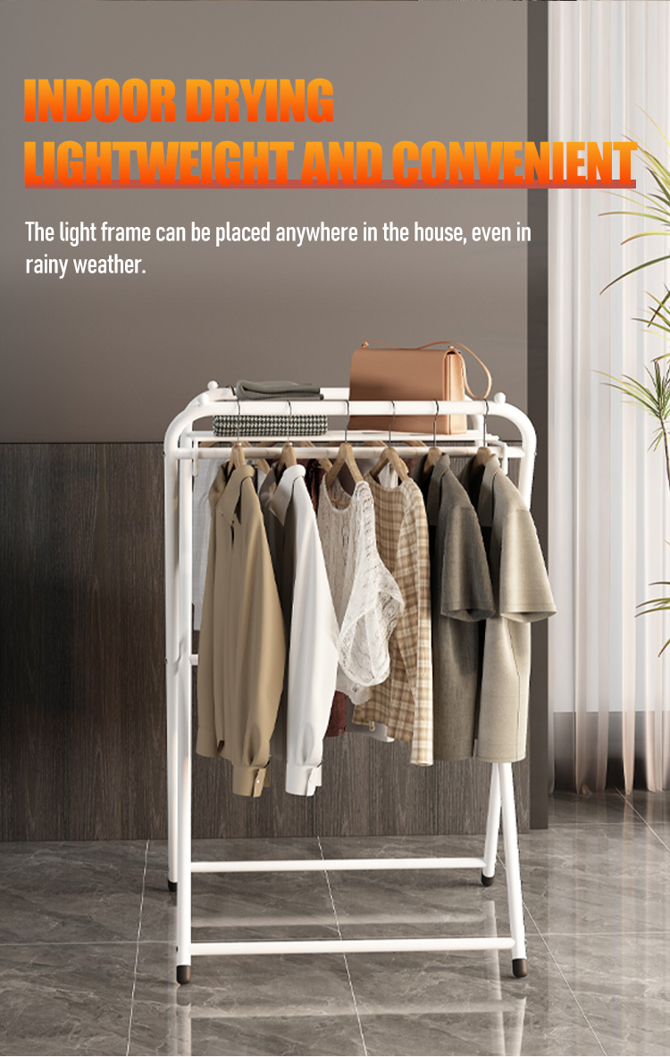 Simple retail clothing rack clothes rack clothes rack floor-standing ...