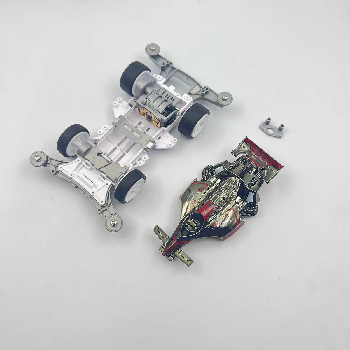 Jiepin Mini Four-Wheel Drive Sticker Version VZ Chassis Special-Shaped ...