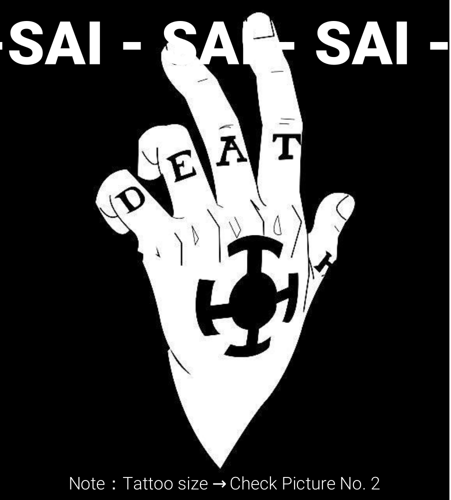 SAI MAGIC TATTOO Lasts to 2 weeks 10CM×06CM Tattoo sticker waterproof ...