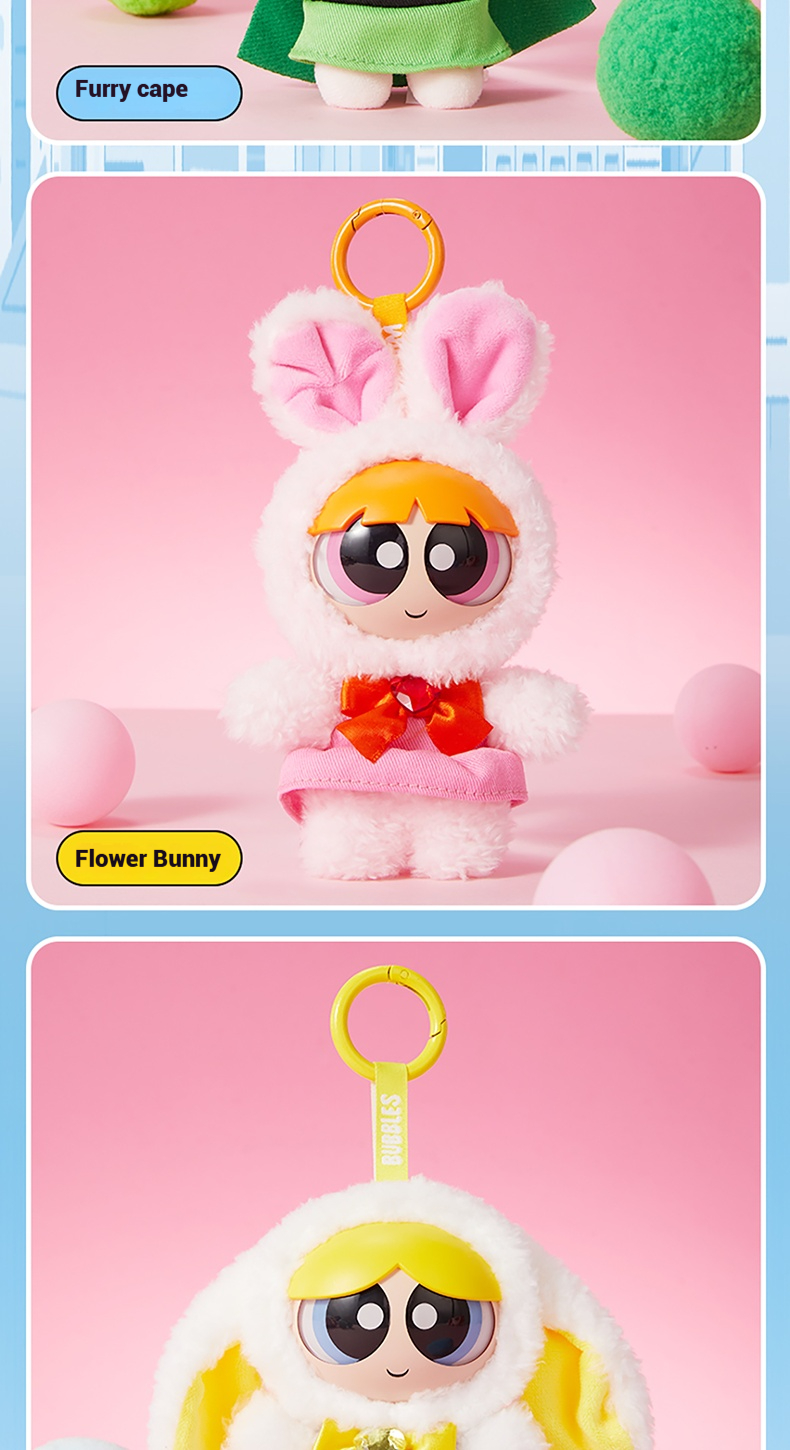 MINISO Official Powerpuff Girls Series-Transformable Girl Pendant Blind ...