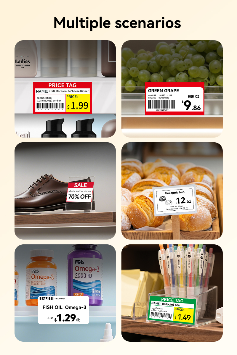 NIIMBOT B1 Price Label Printer Portable Label Maker, Used for ...