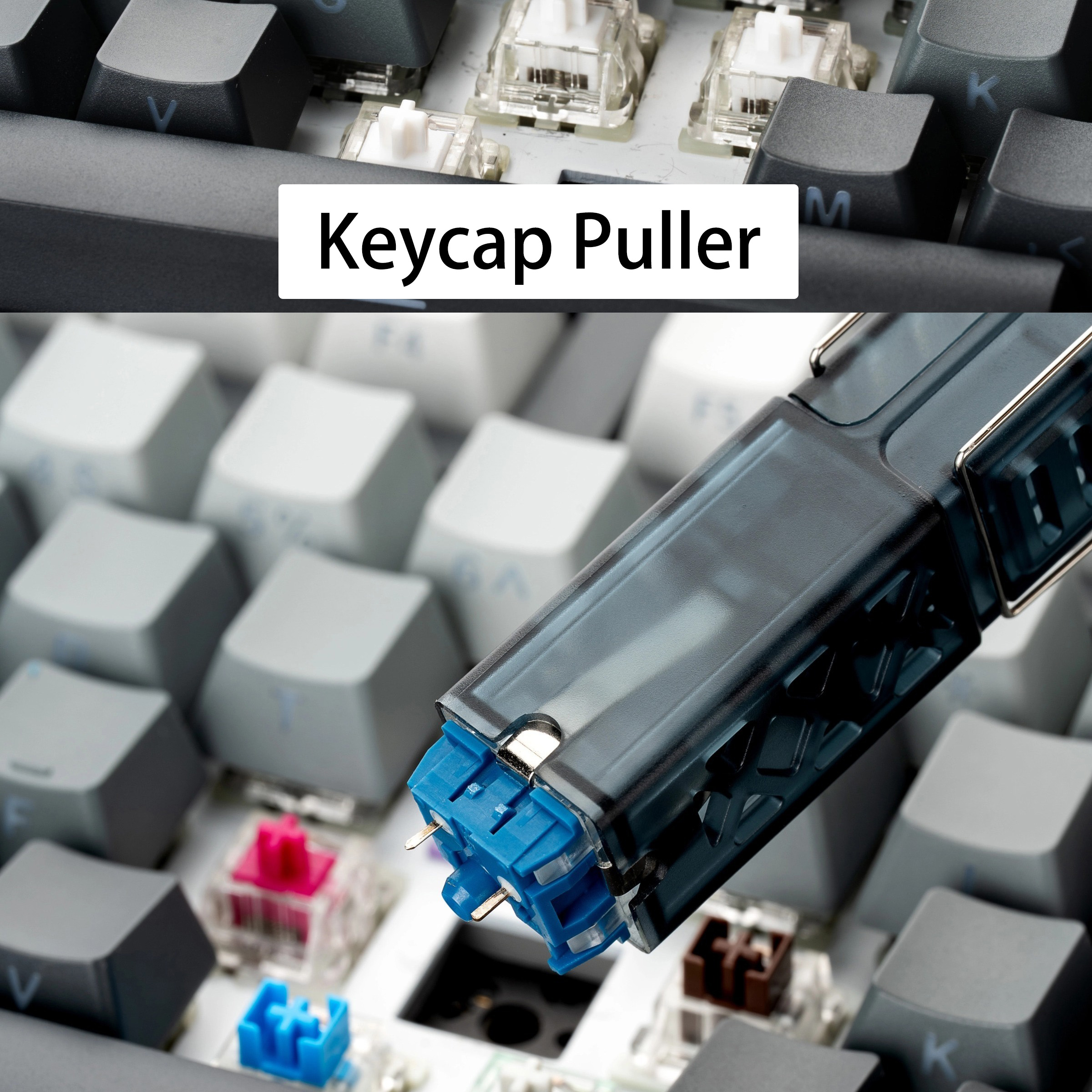 Magnetic Switch Puller Keycap Puller 2-in-1 Mechanical Keyboard Four ...