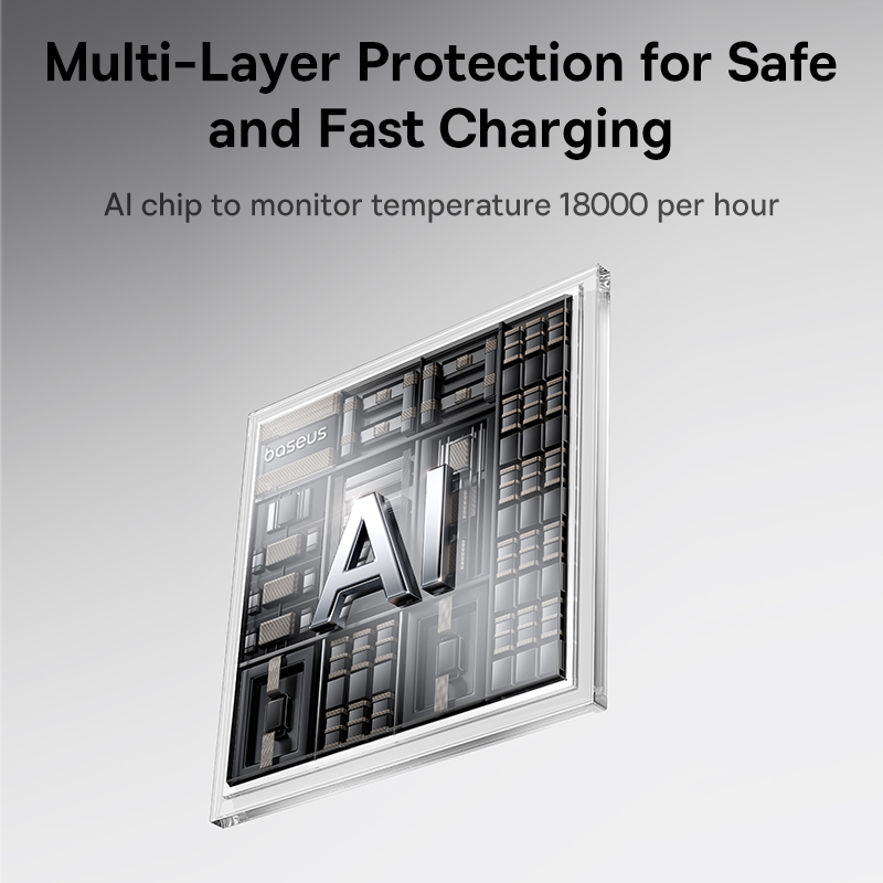 【CCC Certified】Baseus FC11 Power Bank Dual-Cable Digital Display 3C ...