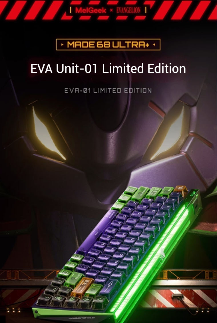 MelGeek MADE68ULTRA+ EVAJointly Limited Edition Gift Box Model of the ...