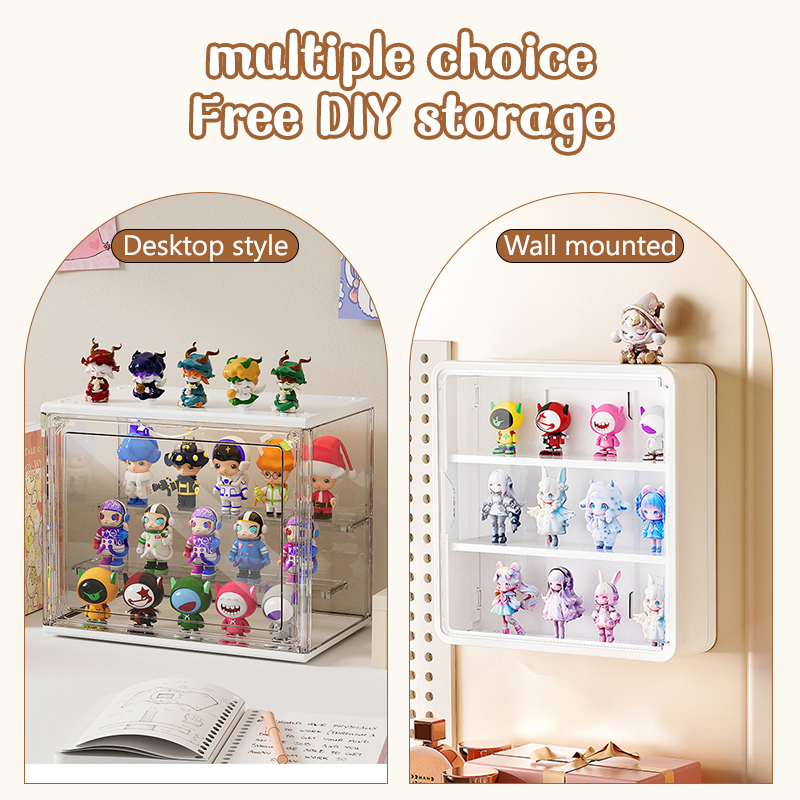 Lego Blind Box Display Stand | Pop Mart Dust-Proof Transparent Cabinet ...