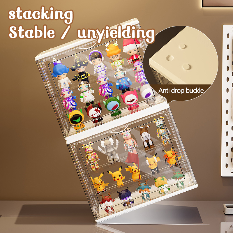 Lego Blind Box Display Stand | Pop Mart Dust-Proof Transparent Cabinet ...