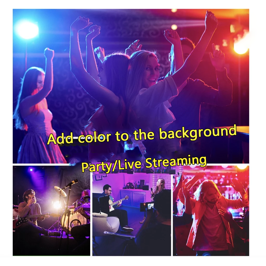 RGB LED Spotlight - Remote Control with 16 Color Options for Dynamic ...