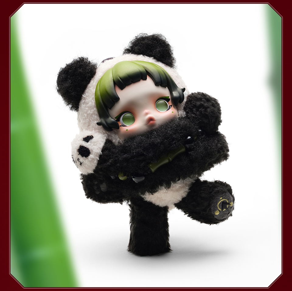 POP MART SKULLPANDA Lazy Panda Plush Doll Pendant | Shopee Malaysia