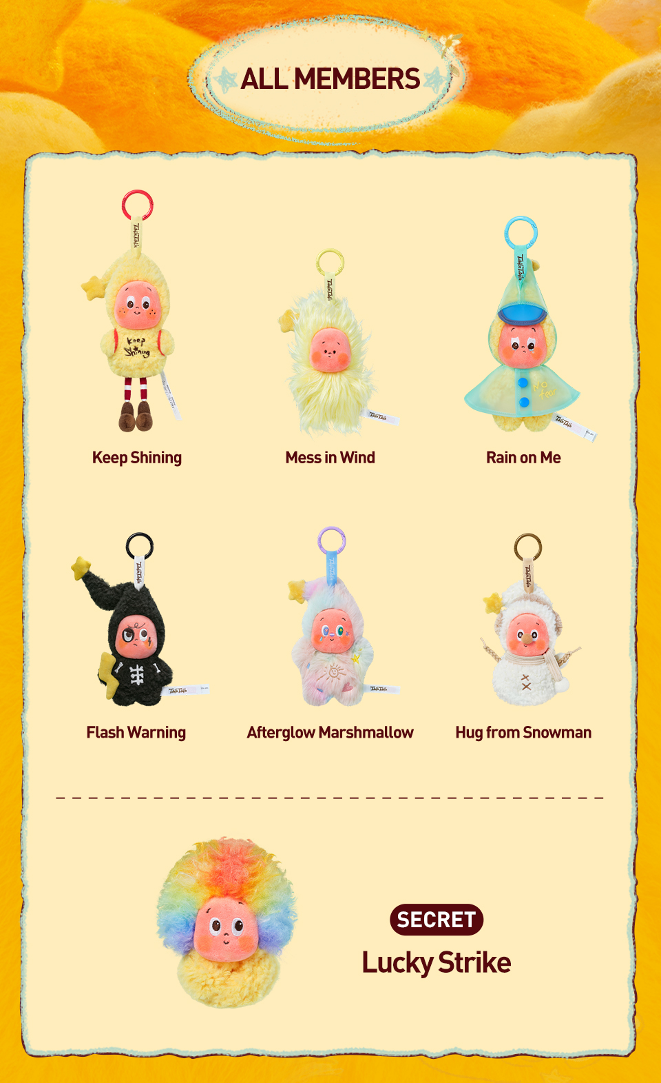 POP MART Twinkle Twinkle Sweet Dreams Forecast Series-Plush Pendant ...