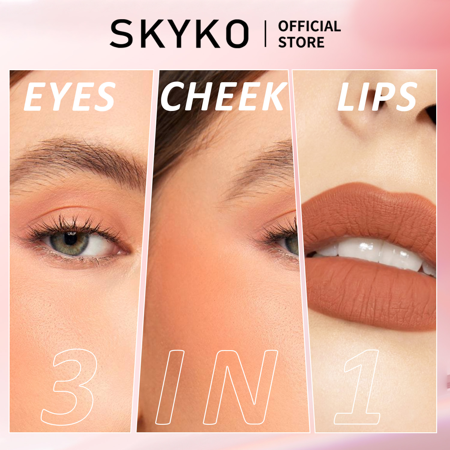 SKYKO Cream Blush Natural Matte Lasting Height Pigmented Blusher Face ...