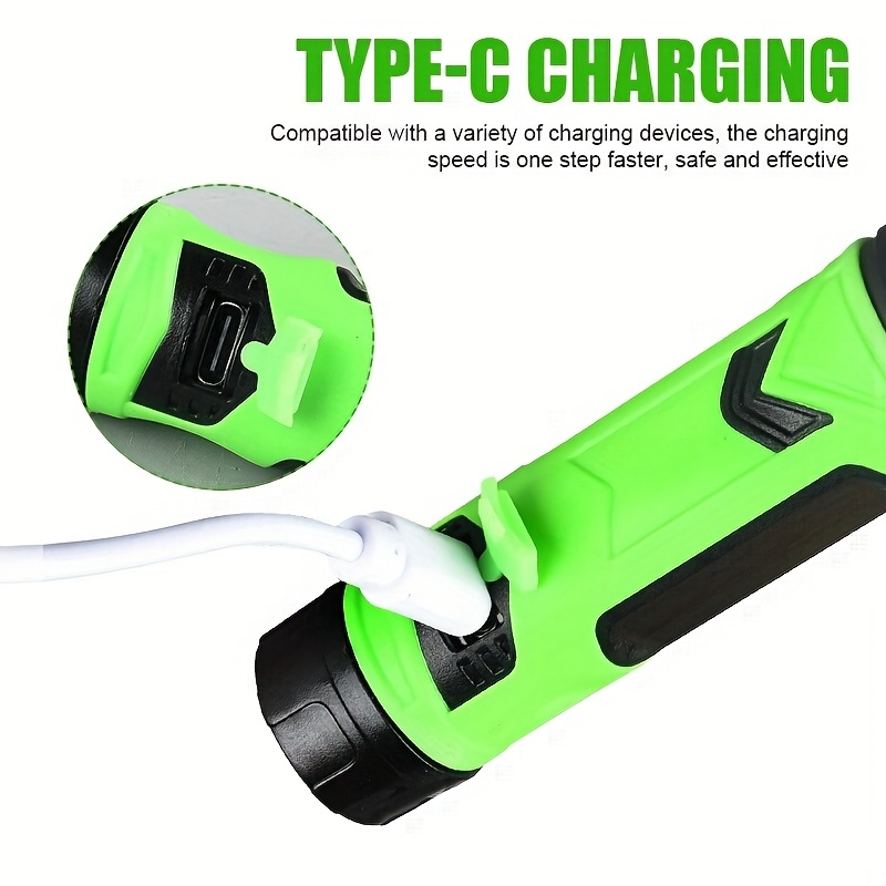 Rechargeable Work Light, Hands-free Flashlight, Neck Book Light for ...