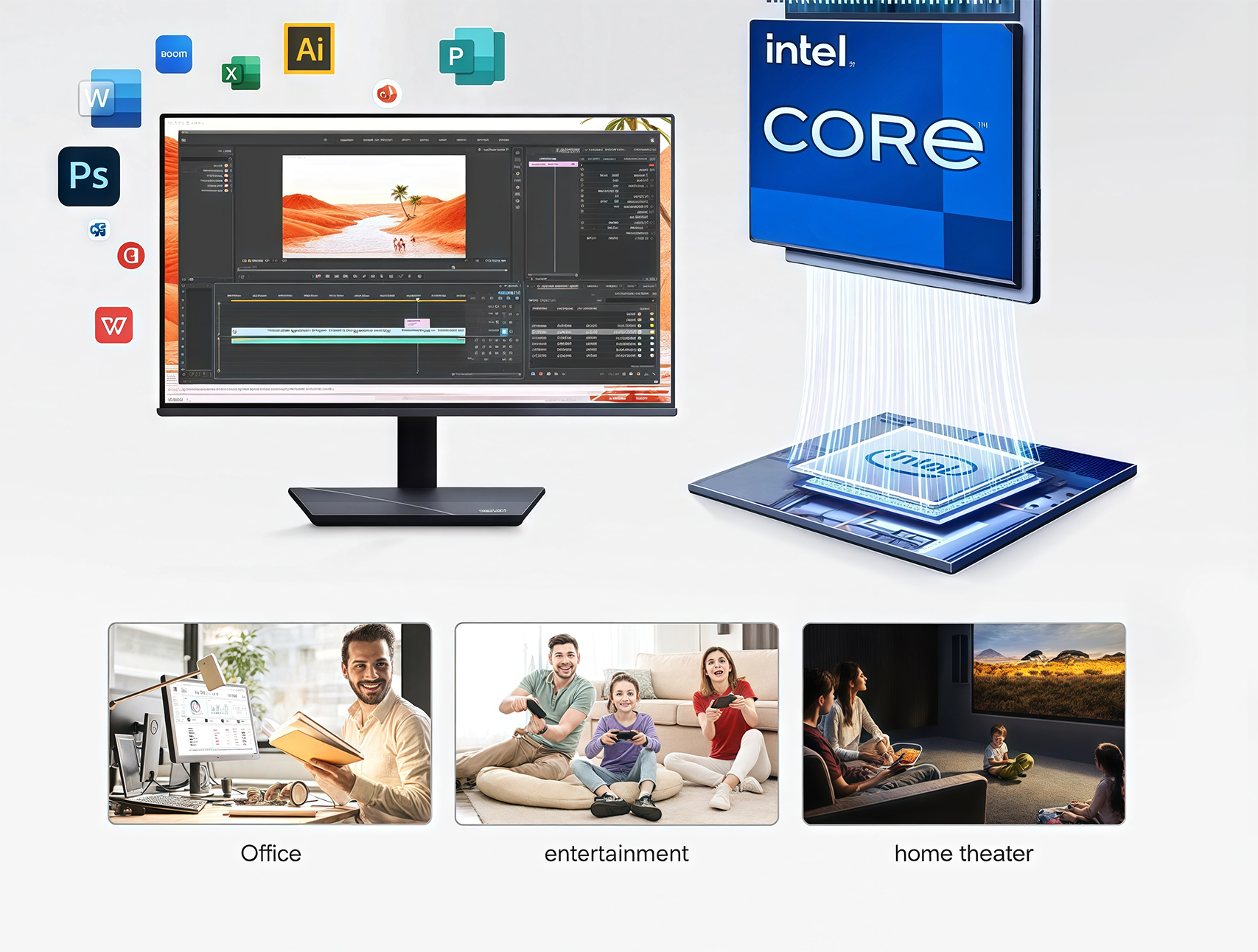 2025 Mini PC Intel Core i9 8950HK Intel N5095A Windows 11 Pro Portable ...