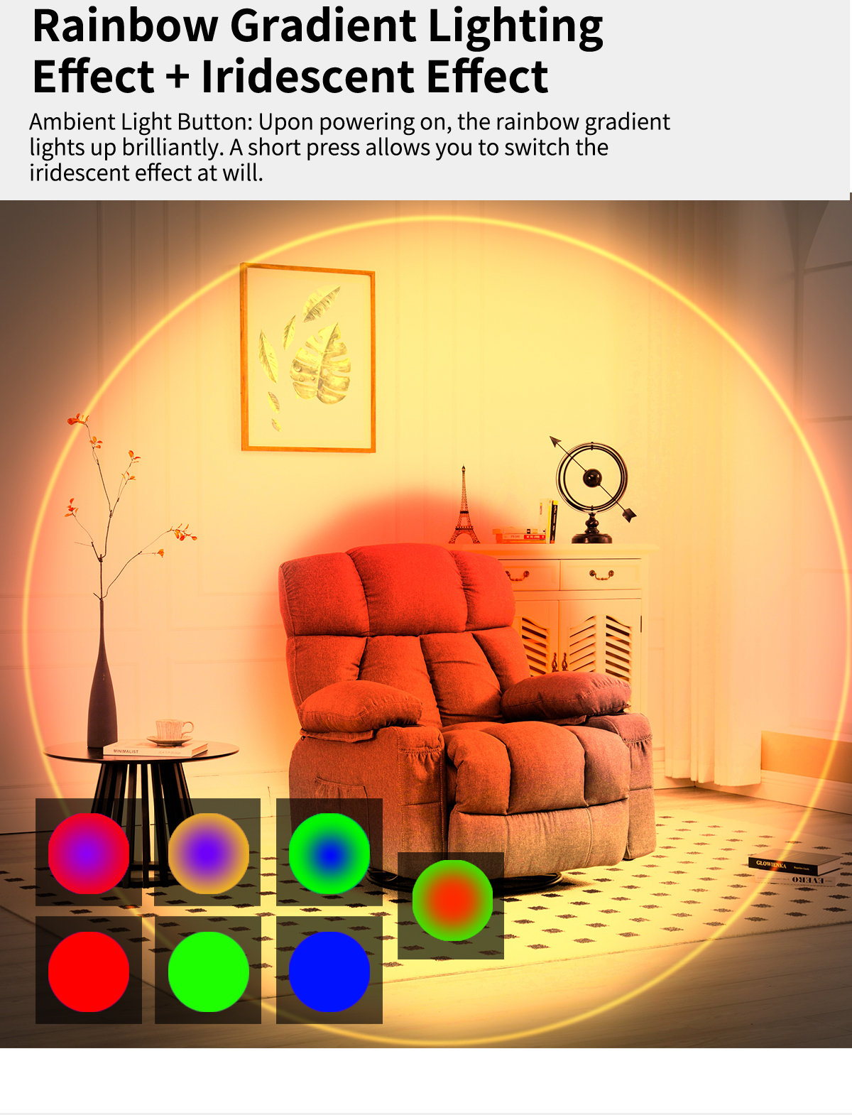 Foldable Led Light Smart Motion Human Sensor Light, USB Rechargeable ...