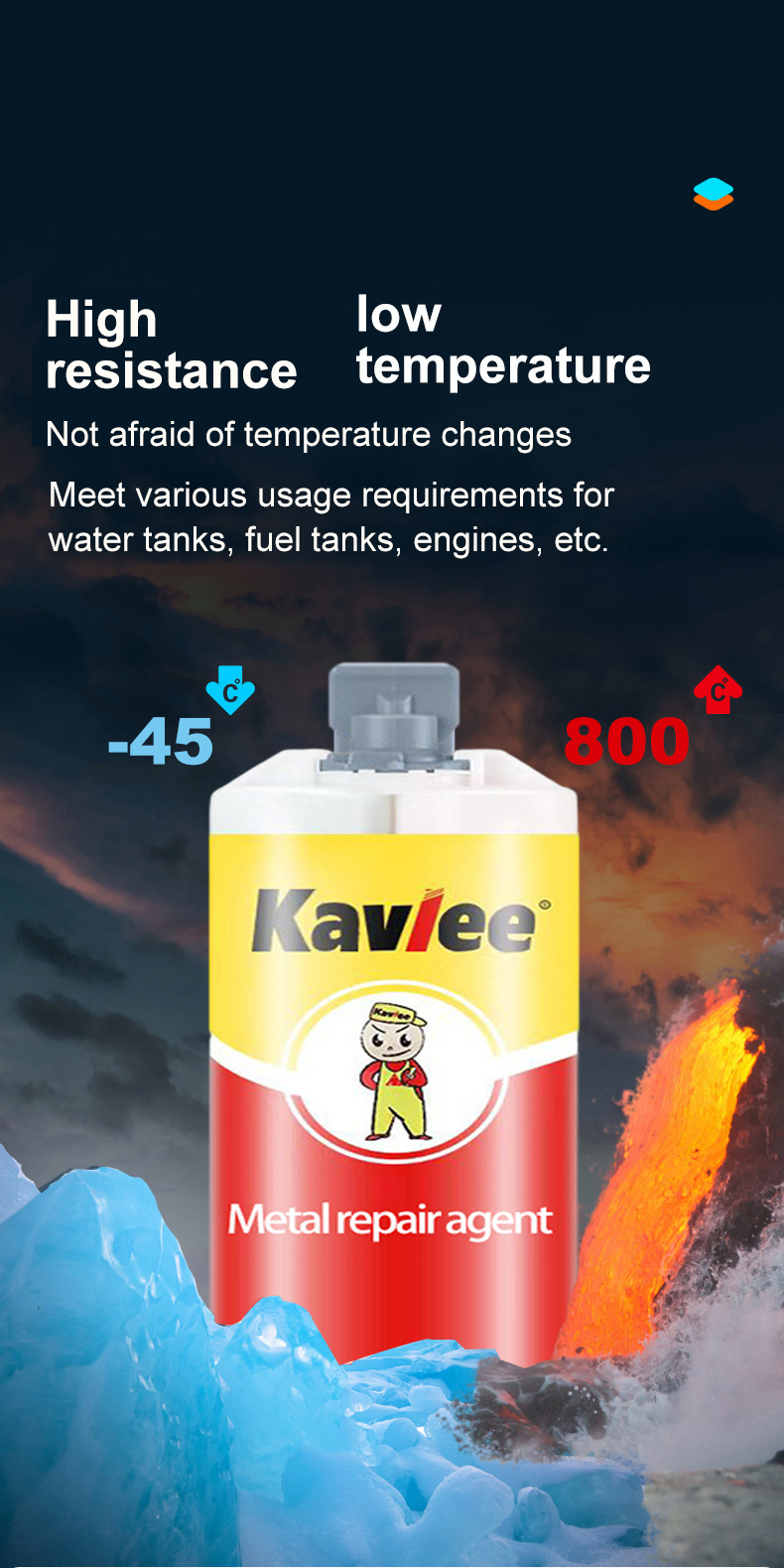 🔥100 Years Without Cracking！gam besi paling kuat tahan panas Stronger ...